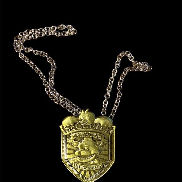 Accessories | Five Nights At Freddys Security Badge Necklace Fazbear ...